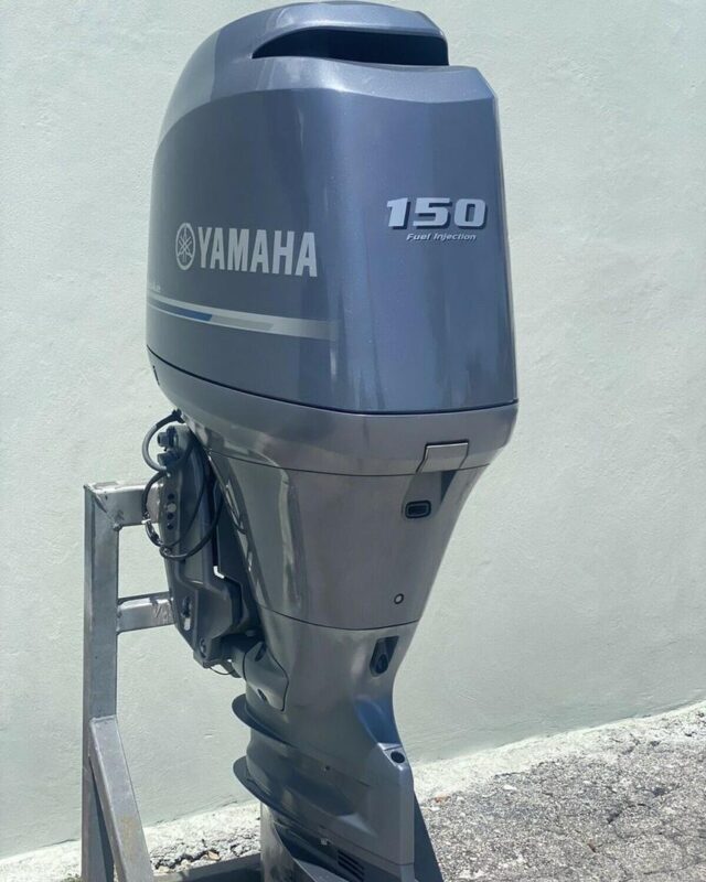2018 Yamaha 150 HP 4-Stroke 25" Shaft Remote Steer Power Tilt & Trim ...